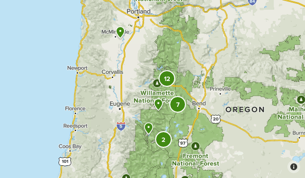 Willamette NF & Three Sisters Wilderness | List | AllTrails