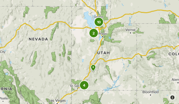 random places in UT with steep things | List | AllTrails