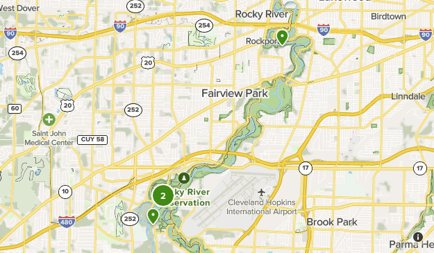 Rocky River Reservation Trails | List | AllTrails