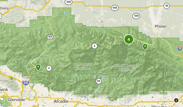 Angeles crest area | List | AllTrails