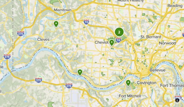 West side Cincinnati | List | AllTrails