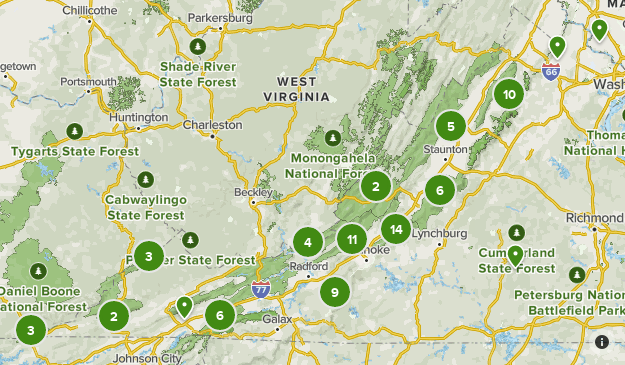 Hike VA | List | AllTrails