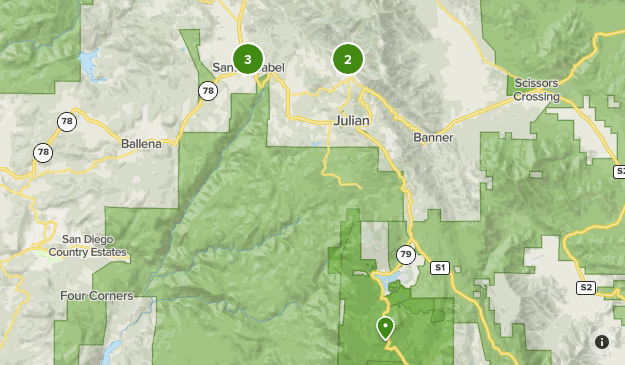 Julian Hiking Challenge | List | AllTrails