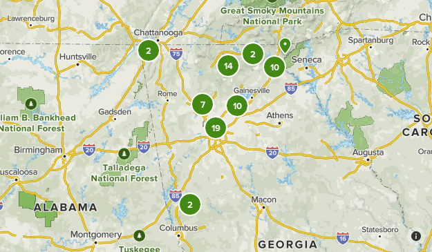 Moderate Georgia Hikes | List | AllTrails