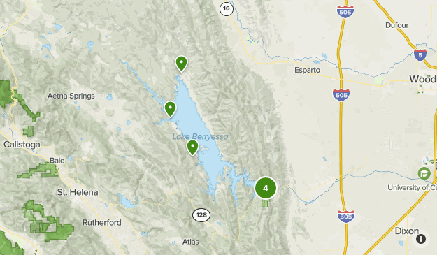 Lake berryessa area | List | AllTrails