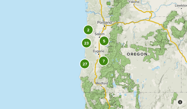 trails around lane county | List | AllTrails