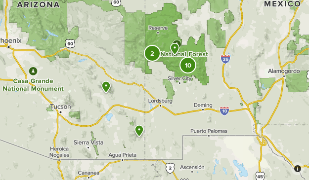 The Gila hiking spots | List | AllTrails