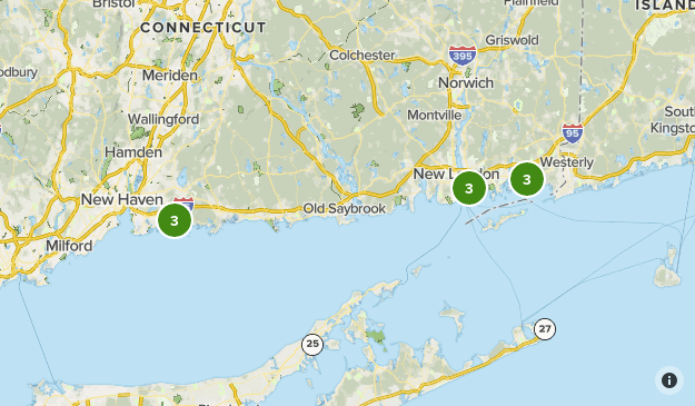 ct shoreline trails | List | AllTrails