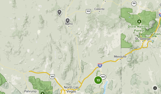 Valley of Fire/Area 51 itinerary | List | AllTrails