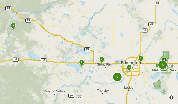 Central Alberta, Edmonton area | List | AllTrails