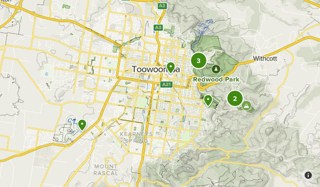 Toowoomba /Table top walks | List | AllTrails