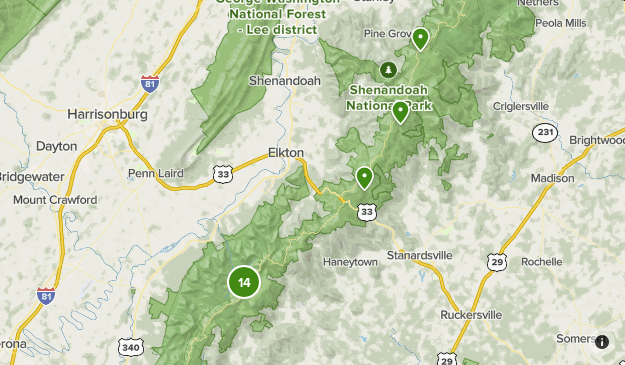 Trails near Loft Mountain | List | AllTrails