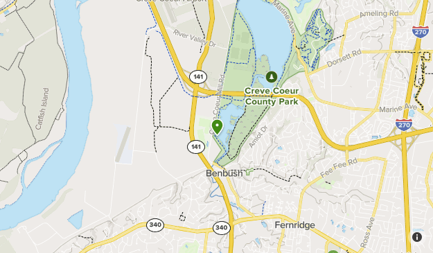 Mallard lake loop via Creve Coeur state park | List | AllTrails