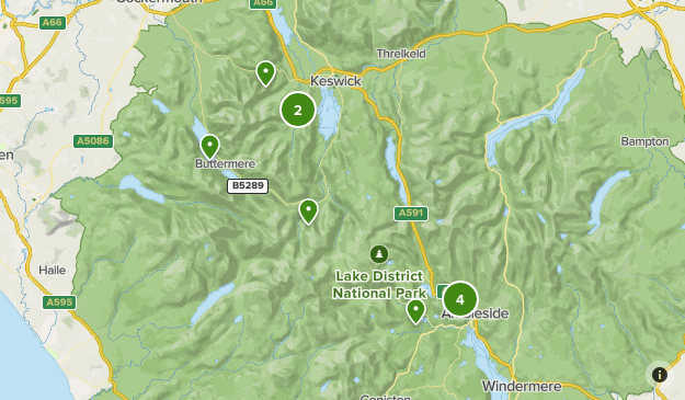 Lake District Ambleside to Keswick area | List | AllTrails