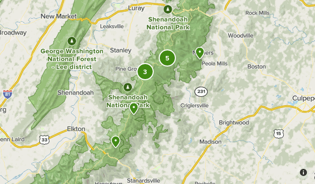 Shenandoah National Park | List | AllTrails