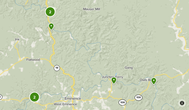 Current River Areas | List | AllTrails