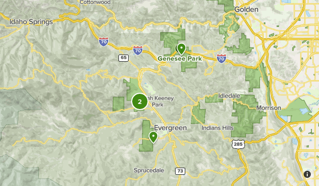 Evergreen Senders | List | AllTrails