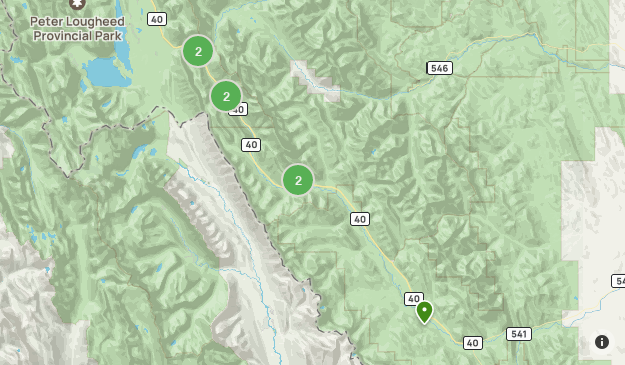 Kananaskis-South Highway 40 | List | AllTrails