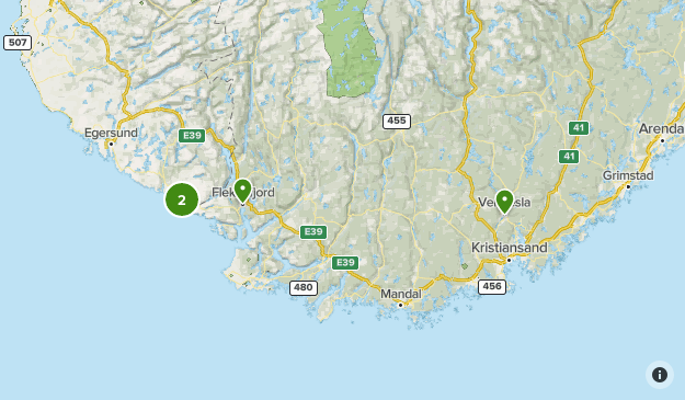 Sørlandet | List | AllTrails