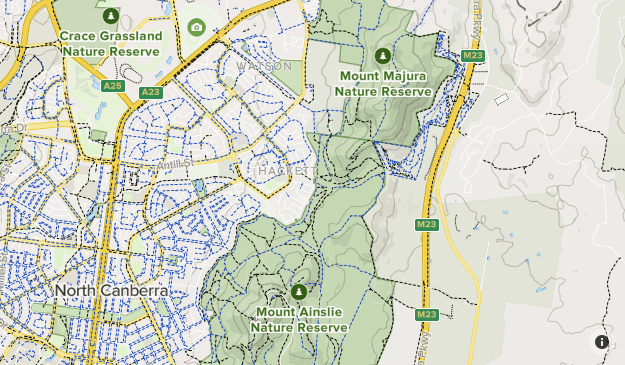Mount Majura to Mount Ainslie loop | List | AllTrails