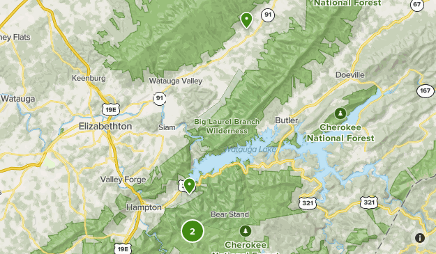 Butler Tennessee | List | AllTrails