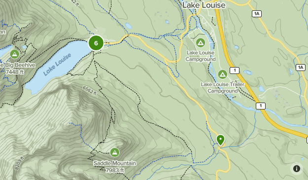Lake Louise Area | List | AllTrails