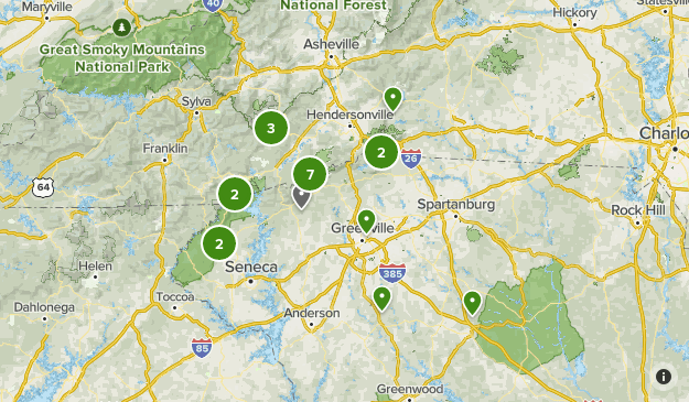 Greenville SC waterfalls kid friendly | List | AllTrails