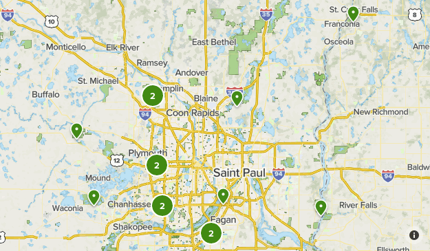 MN Cities Area | List | AllTrails