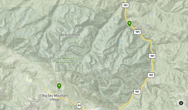 Tom Bailey big sky | List | AllTrails