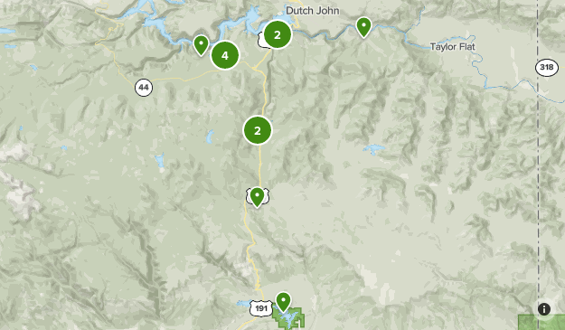 Dutch John hiking trails | List | AllTrails