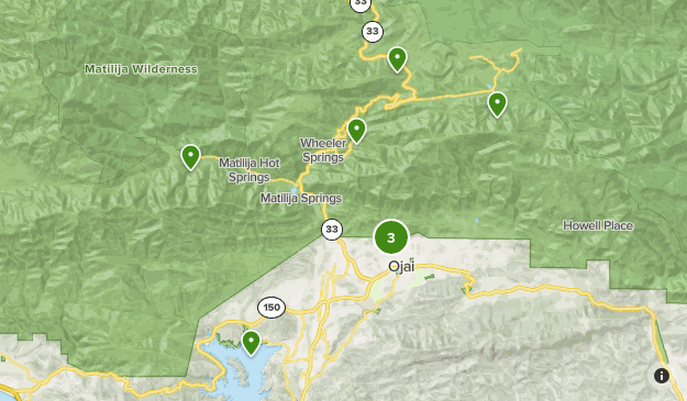 Ojai Trail options | List | AllTrails
