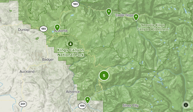Sequoia King Canyon | List | AllTrails