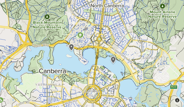 Canberra My Maps | List | AllTrails