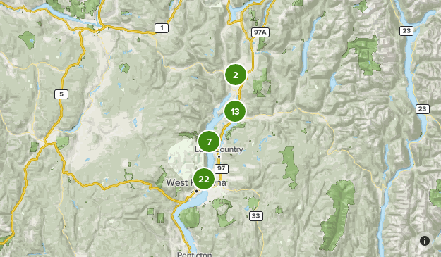 Vernon | List | AllTrails