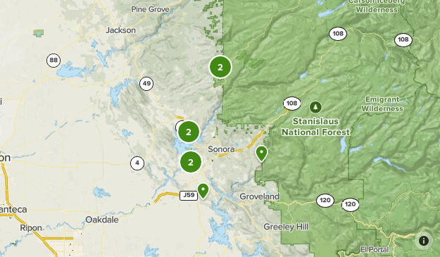 hikes near lake tulloch | List | AllTrails
