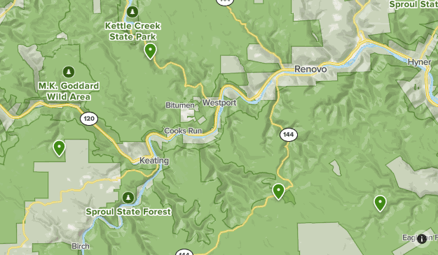 Sproul State Park | List | AllTrails