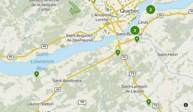 Sentiers pédestres Rive sud | List | AllTrails