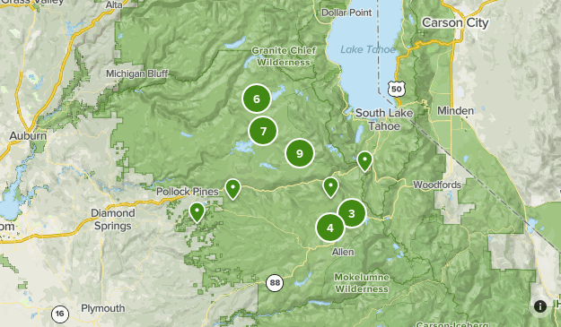 Kyburz/Pollock Pines area | List | AllTrails
