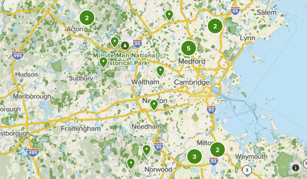 Cambridge hikes | List | AllTrails