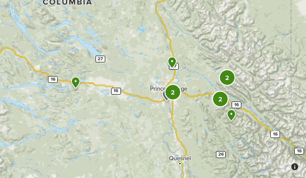 Prince George hike list | List | AllTrails
