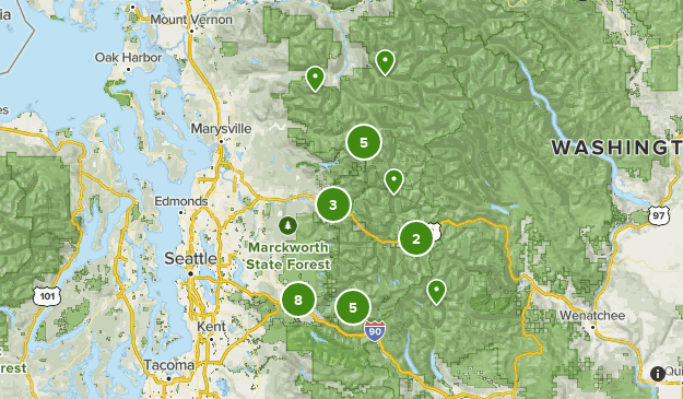 Snoqualmie Pass & Central Cascades | List | AllTrails