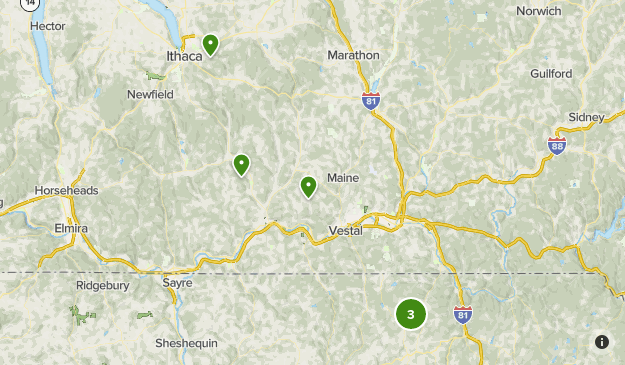 Vestal Trails | List | AllTrails