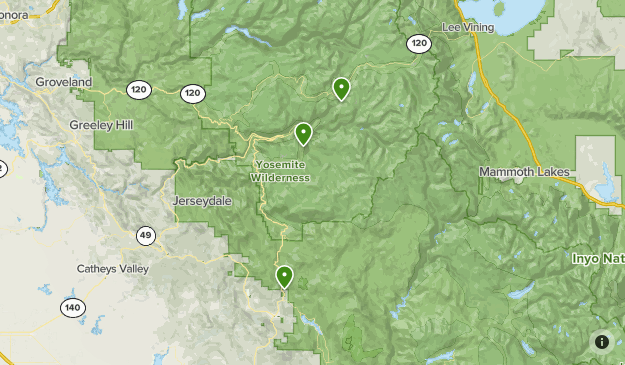 Yosemite waterfalls trail | List | AllTrails