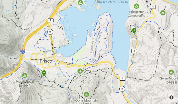 Frisco easy hikes for family | List | AllTrails