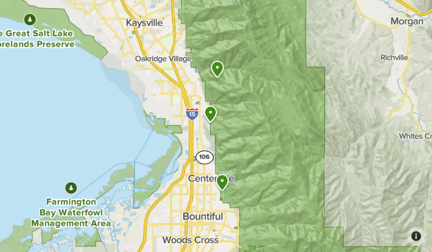 Hikes in Davis County | List | AllTrails