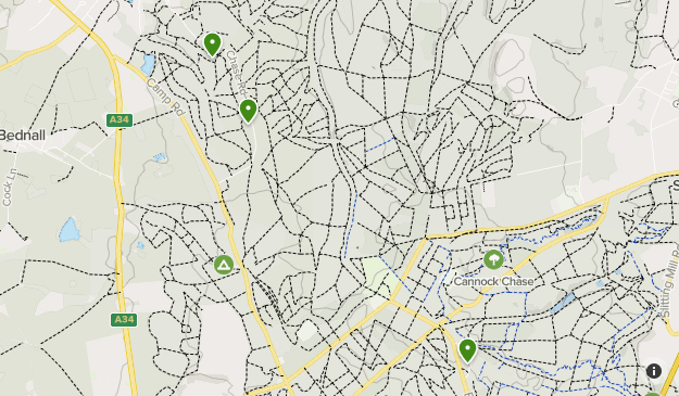 Cannock Chase AONB | List | AllTrails