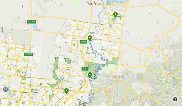 tracks in Doreen | List | AllTrails