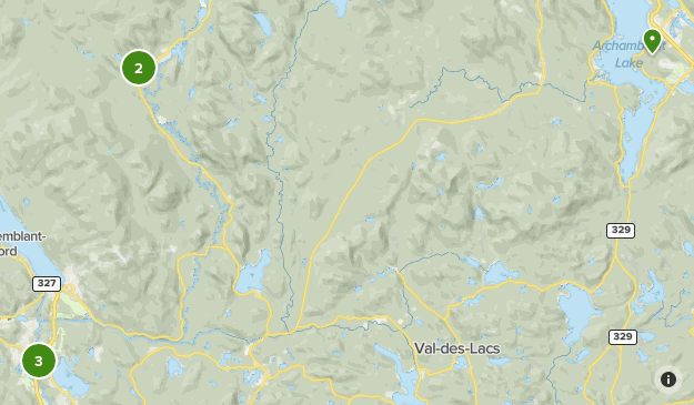 Val des lacs VTT | List | AllTrails