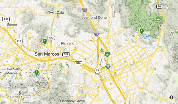San Marcos Walk Options | List | AllTrails