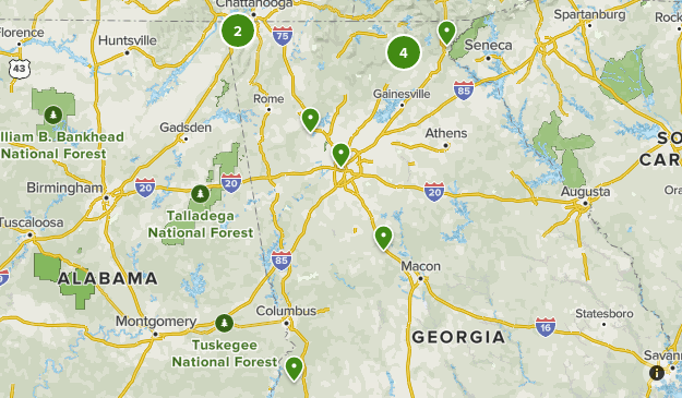 1st GA hiking list | List | AllTrails